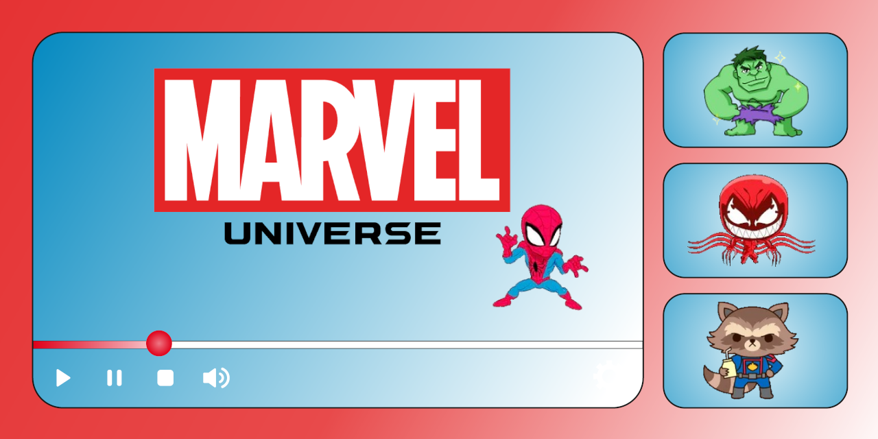 Marvel Universe Progress Bar Collection for YouTube - YouTube progress ...