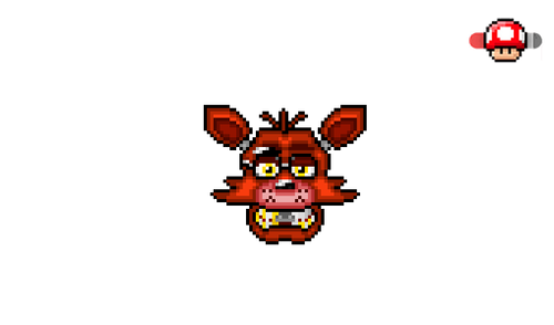 Five Nights at Freddy's Foxy Pixel - Custom Progress Bar for YouTube