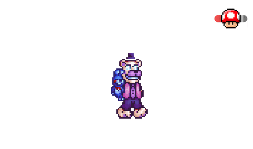 Five Nights at Freddy's Funtime Freddy Walk Pixel
