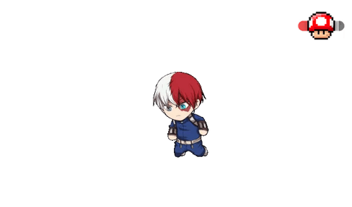 My Hero Academia Shoto Todoroki Fire and Ice Quirk progress bar ...