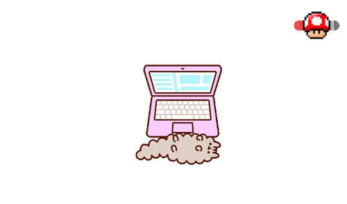 Pusheen Stormy at Work - YouTube Progress Bar Style