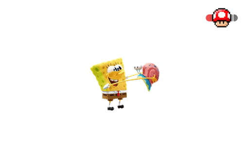 SpongeBob SquarePants Hugging Gary the Snail