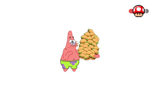 SpongeBob SquarePants Patrick Star Eats Burgers - YouTube Progress Bar ...
