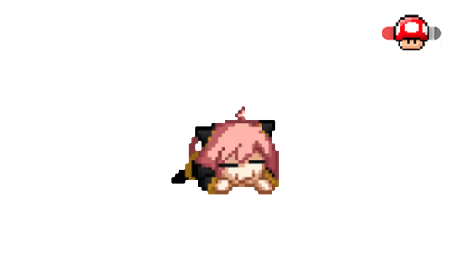 Spy x Family Anya Forger Sleeping Pixel - YouTube Progress Bar Style