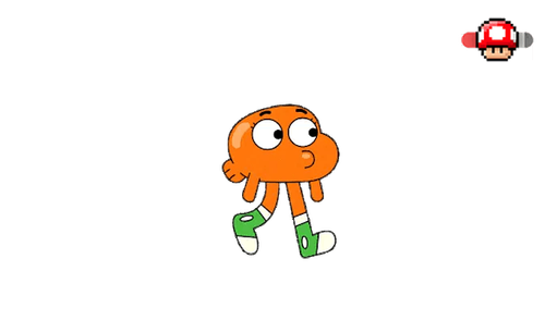 The Amazing World of Gumball Darwin Walking progress bar for YouTube